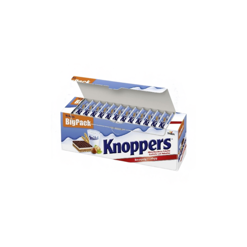 Knoppers Crispy Wafer Hazelnut Chocolate 375G × 15 × 25G – CW EMART SDN BHD